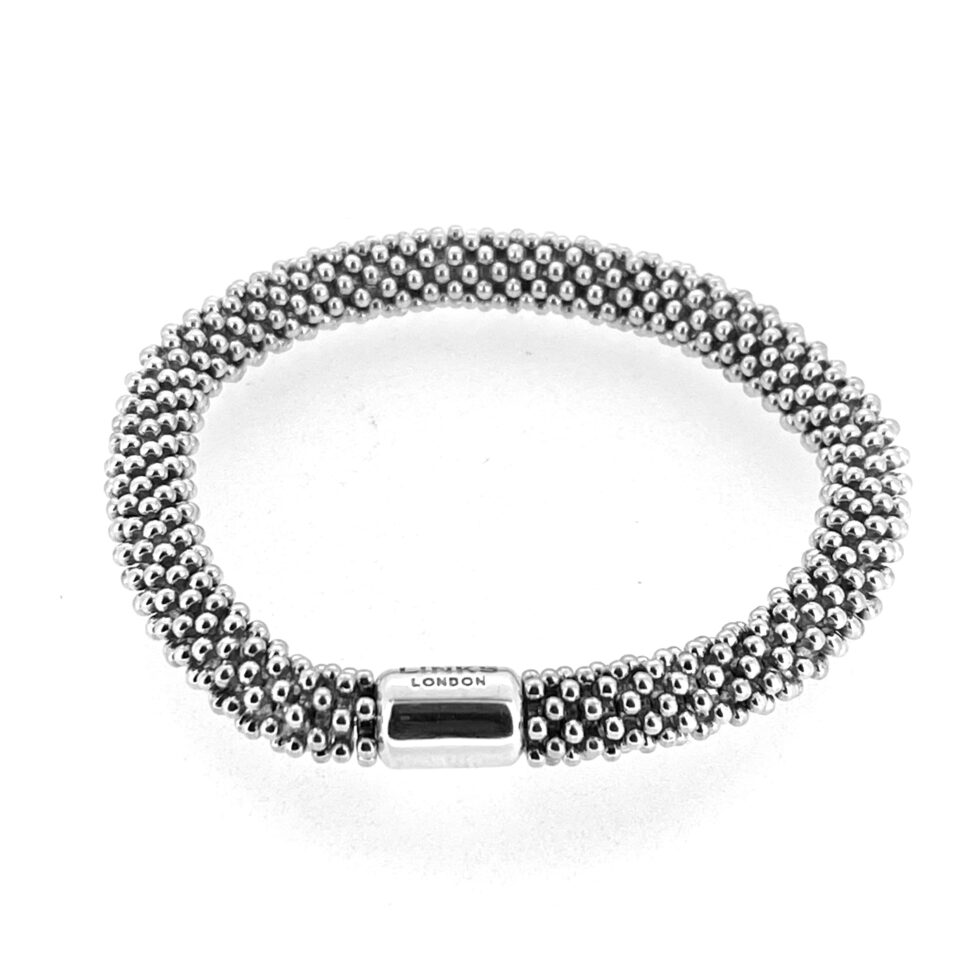 Vintage Links of London Effervescence Star Bracelet – 19cm Sterling Silver